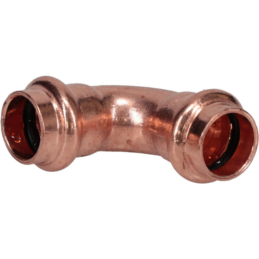 NIBCO - Wrot Copper Pipe 90 ° Elbow: 1/2" Fitting, P x P, Press Fitting ...