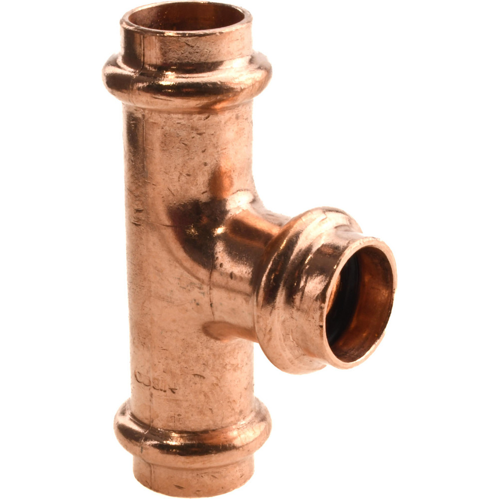 NIBCO - Wrot Copper Pipe Tee: 1/2" Fitting, P, Press Fitting, Lead Free ...