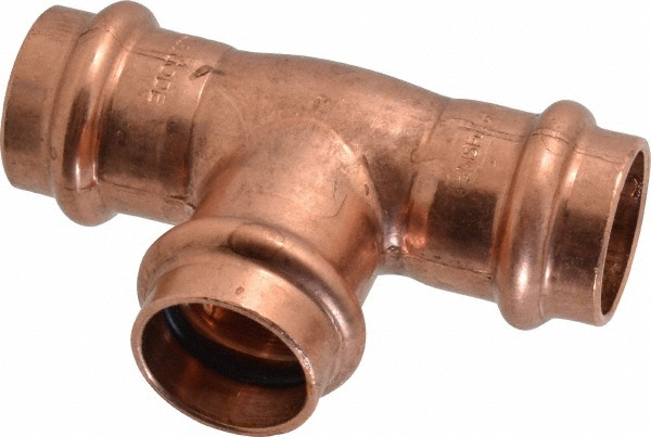 NIBCO - Wrot Copper Pipe Tee: 3/4" Fitting, P, Press Fitting, Lead Free ...