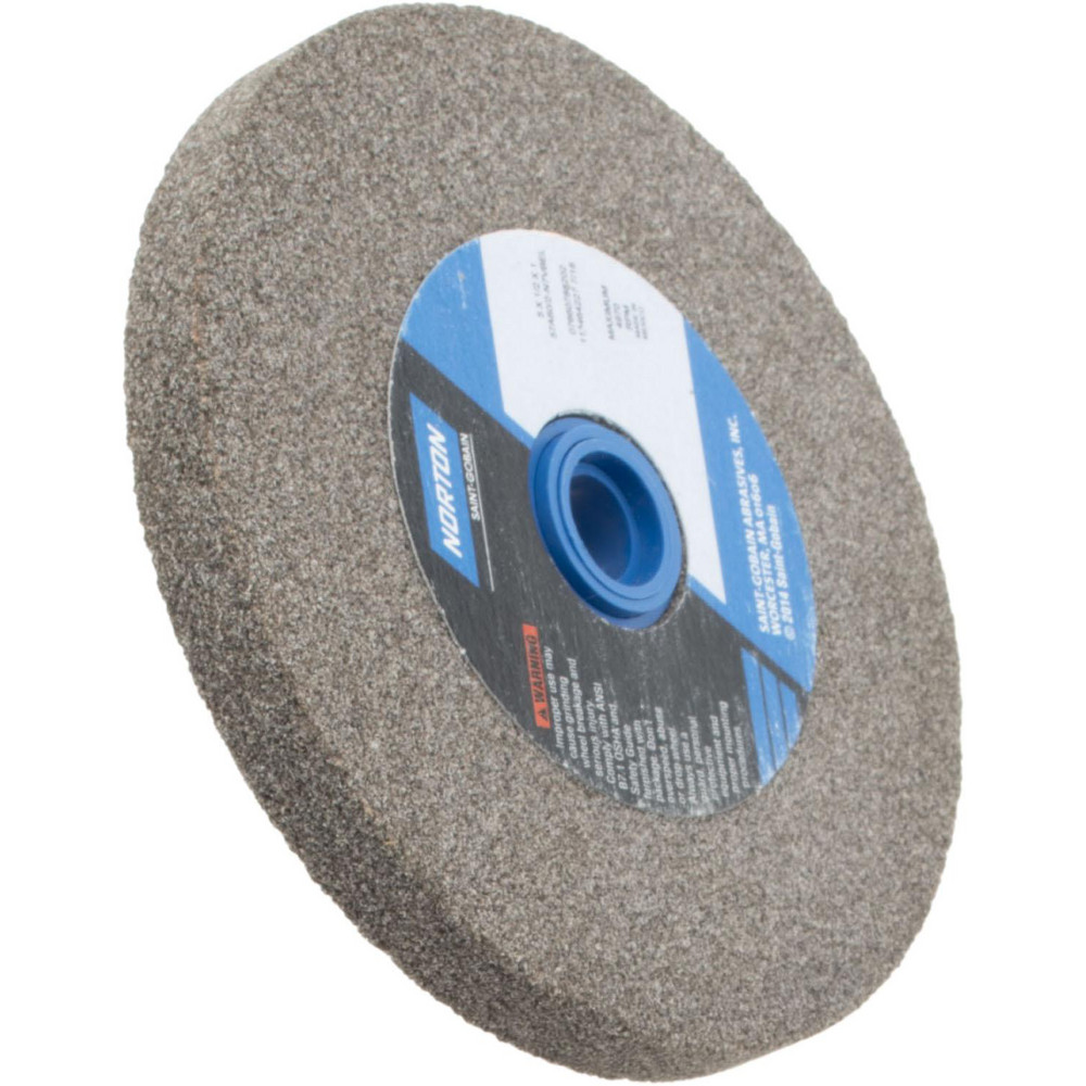 Norton - Bench & Pedestal Grinding Wheel: 5" Dia, 1/2" Thick, 1" Hole ...