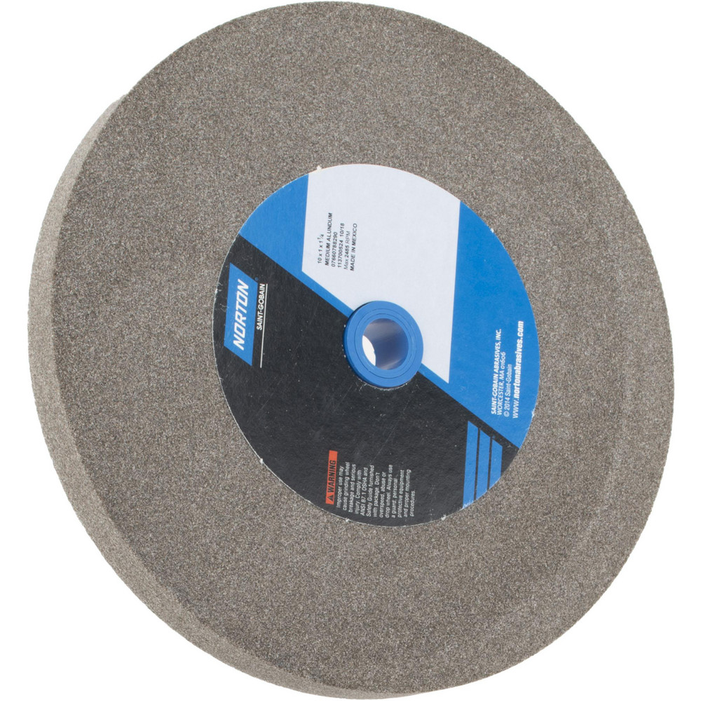 Norton - Bench & Pedestal Grinding Wheel: 10" Dia, 1" Thick, 1-1/4 ...