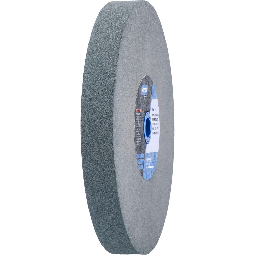 Norton - Bench & Pedestal Grinding Wheel: 8" Dia, 1" Thick, 1" Hole Dia ...