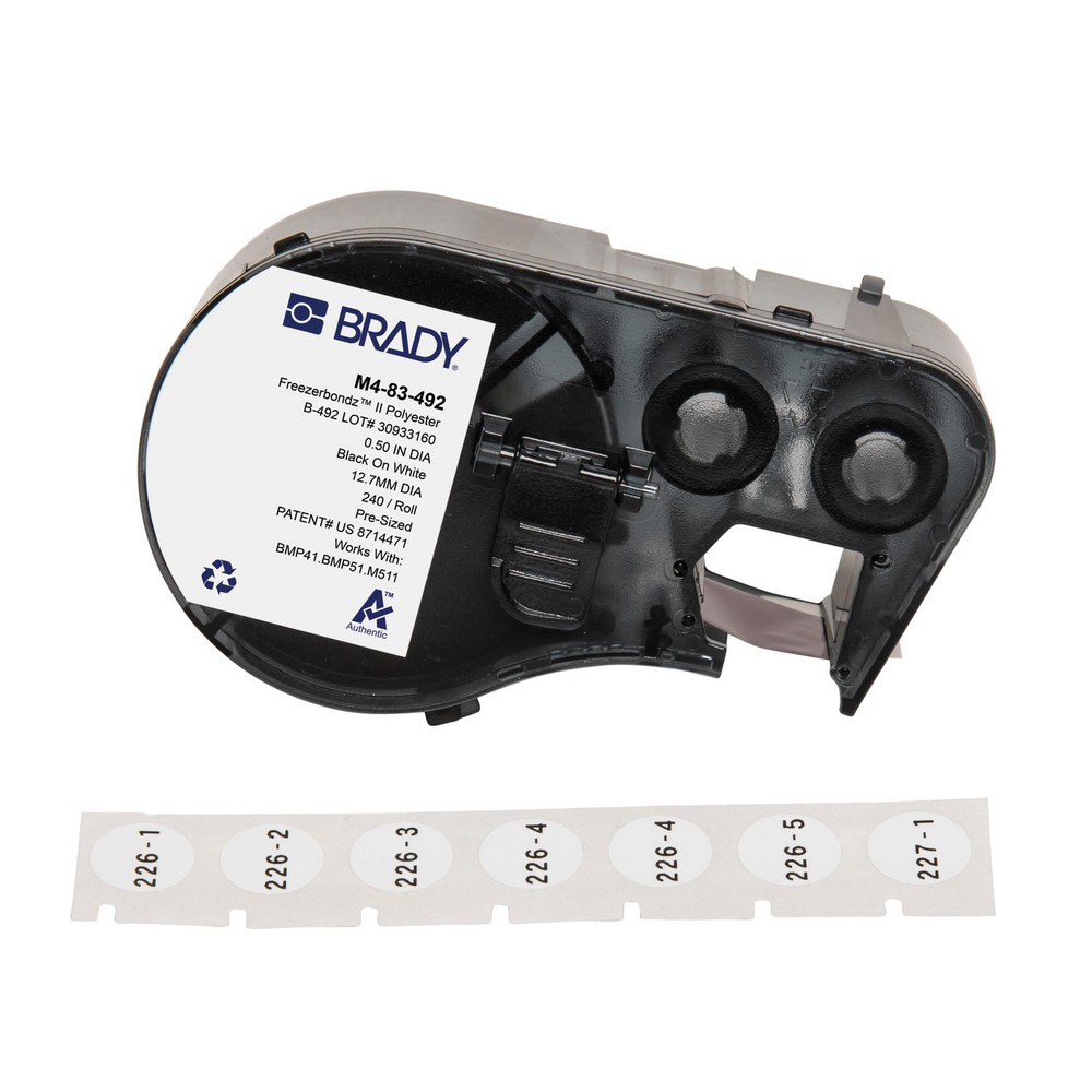 Brady - Labels, Ribbons & Tapes; Application: Label Printer Cartridge ...