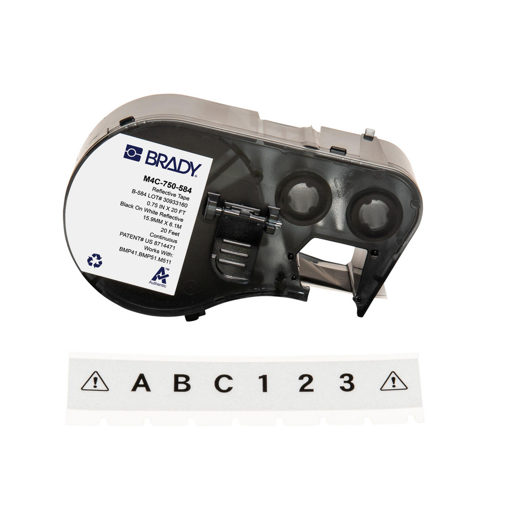 Brady - Labels, Ribbons & Tapes: Label Printer Cartridge, Label Printer ...