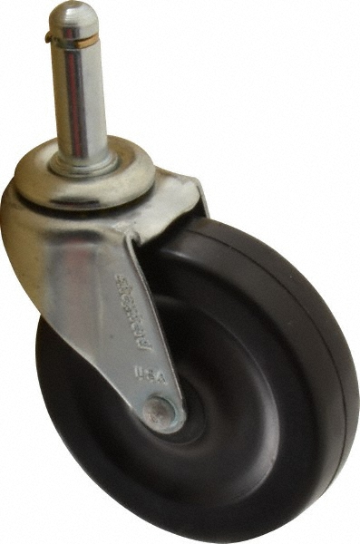 Shepherd - 3" Dia x 13/16" Wide x 3-1/2" OAH Stem Mount Swivel Caster ...