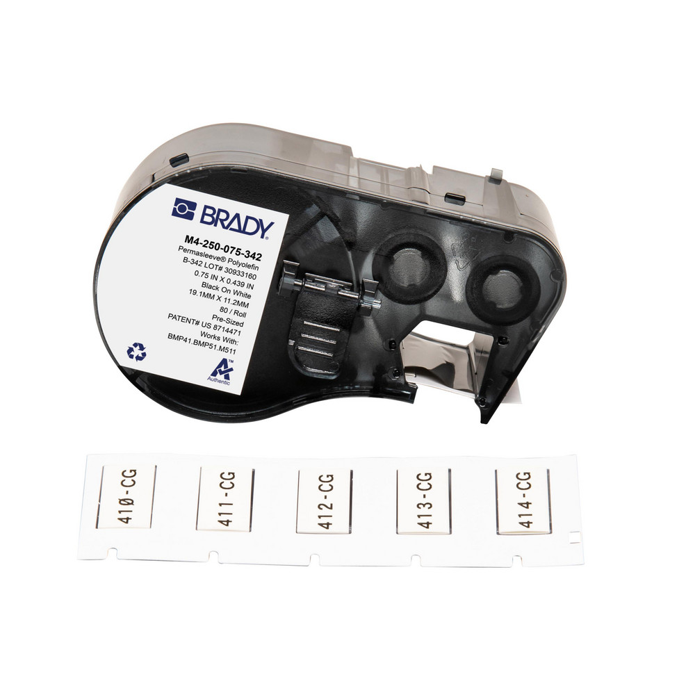 Brady - Labels, Ribbons & Tapes: Application: Heat Shrink Labels; Type ...