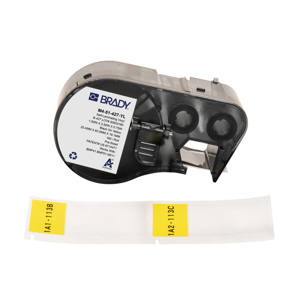 Brady - Labels, Ribbons & Tapes; Application: Self-Laminating Labels ...