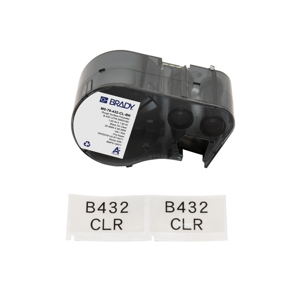 Brady - Labels, Ribbons & Tapes: Label Printer Cartridge, Label Printer ...