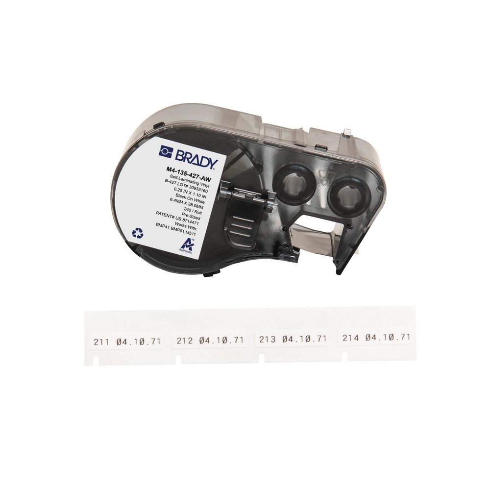 Brady - Labels, Ribbons & Tapes: Application: Self-Laminating Labels ...