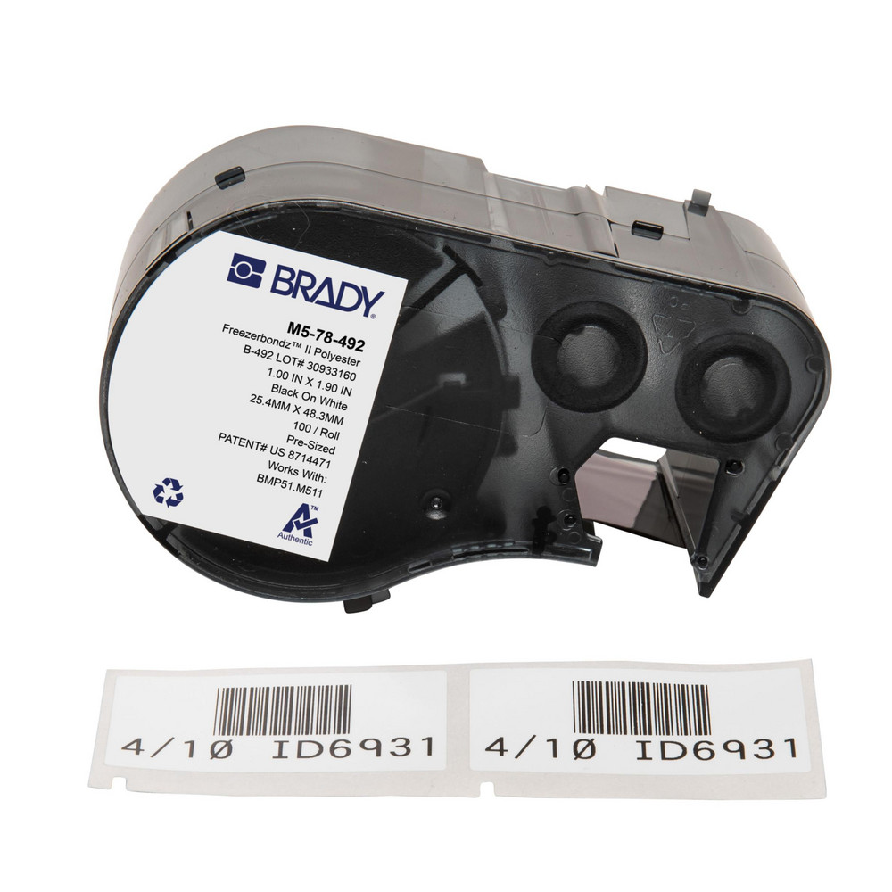 Brady - Labels, Ribbons & Tapes: Label Printer Cartridge, Label Printer ...