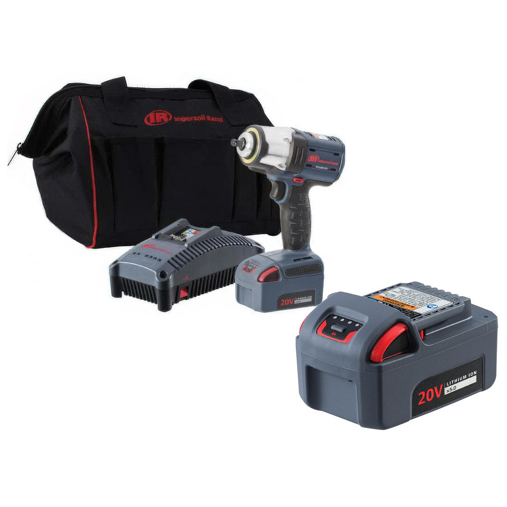 Ingersoll Rand - 3/8" Drive, 20.00 Volt, Pistol Grip Cordless Impact ...