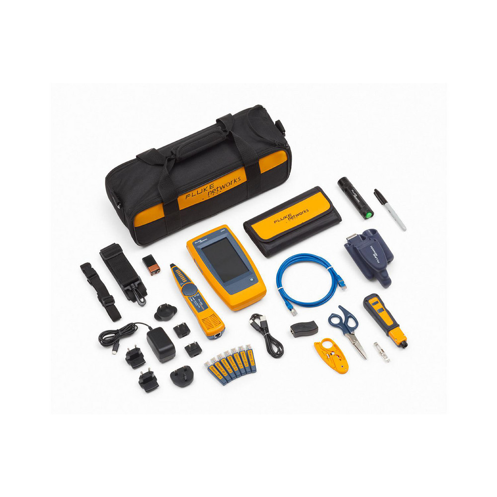 Fluke Networks - LInkIQ Kit Technicians Kit with IS60 Pro-Tool Kit ...