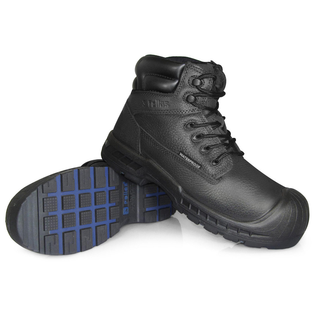 Genuine Grip - Work Boot: Size 7.5, Leather, Composite & Safety Toe ...