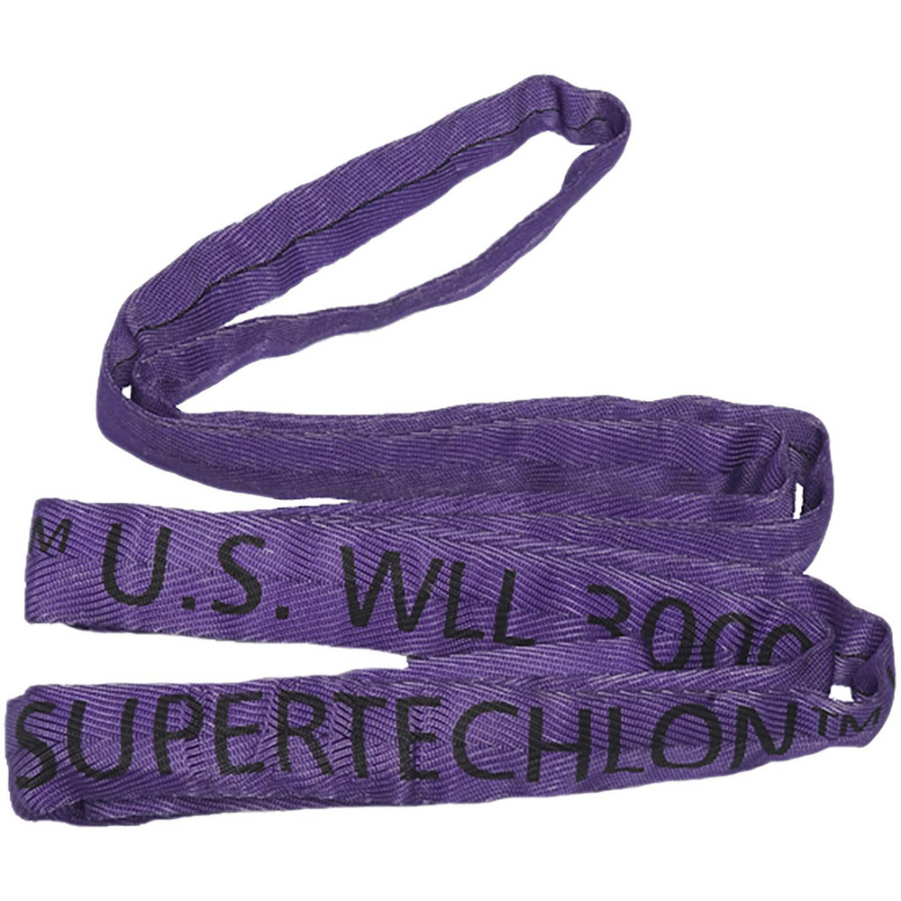 Liftex - Endless Round Sling: 8' Long, 3000 lb Vertical Capacity, 2400 ...