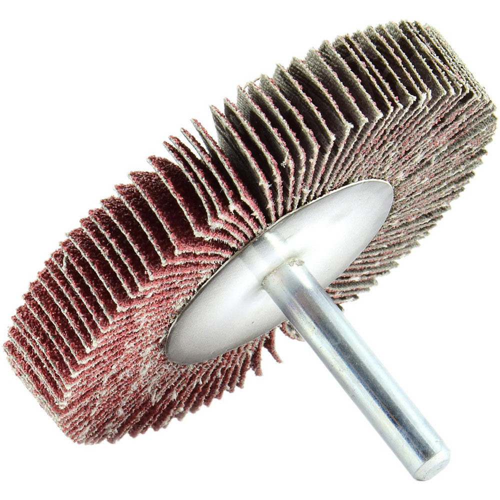 ARC Abrasives - Mounted Flap Wheel: 2" Dia, 1/2" Face Width, 180 Grit ...