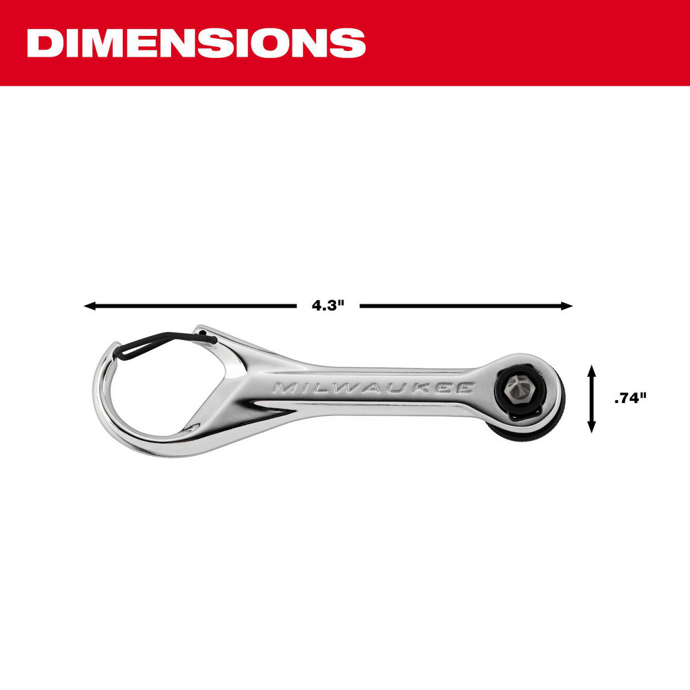 Milwaukee Tool - Ratchets: Tool Type: Mini-Ratchet Drive System; Drive ...
