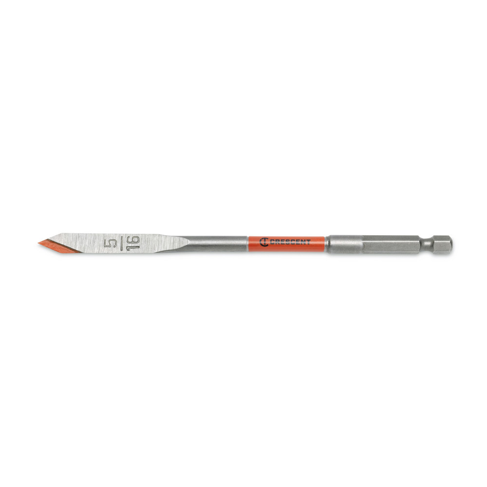 Crescent - Spade-Blade Drill Bits: Drill Bit Size (Inch): 5/16; Shank ...