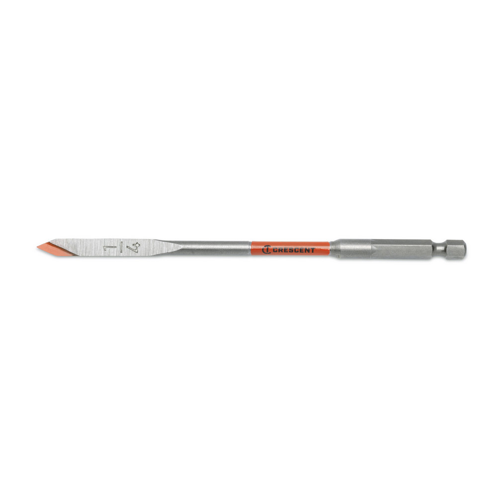Crescent - Spade-Blade Drill Bits: Drill Bit Size (Inch): 1/4; Shank ...