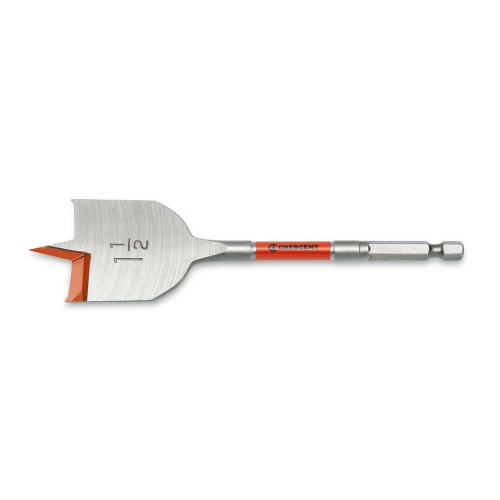 Crescent - Spade-Blade Drill Bits: Drill Bit Size (Inch): 1-1/2; Shank ...