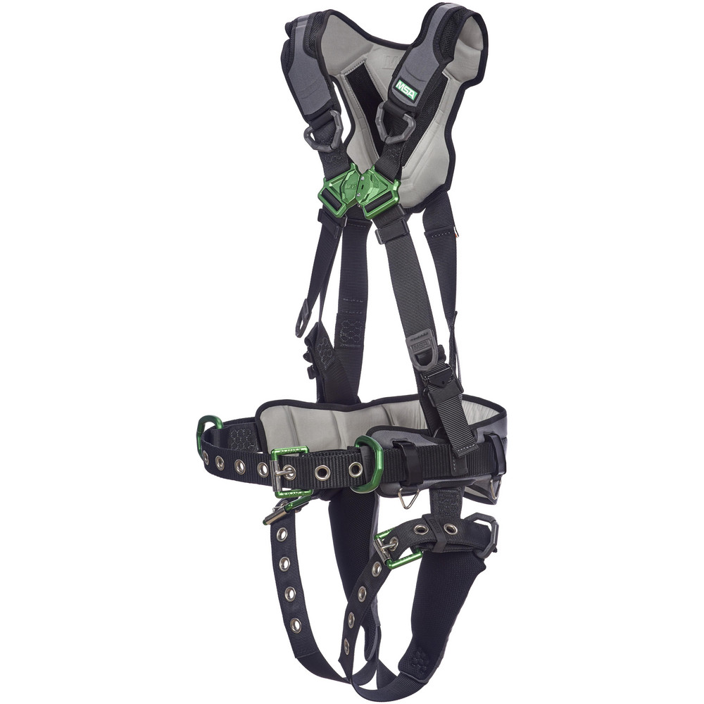 MSA - Fall Protection Harnesses: 400.000 Lb, Construction Style, Size ...