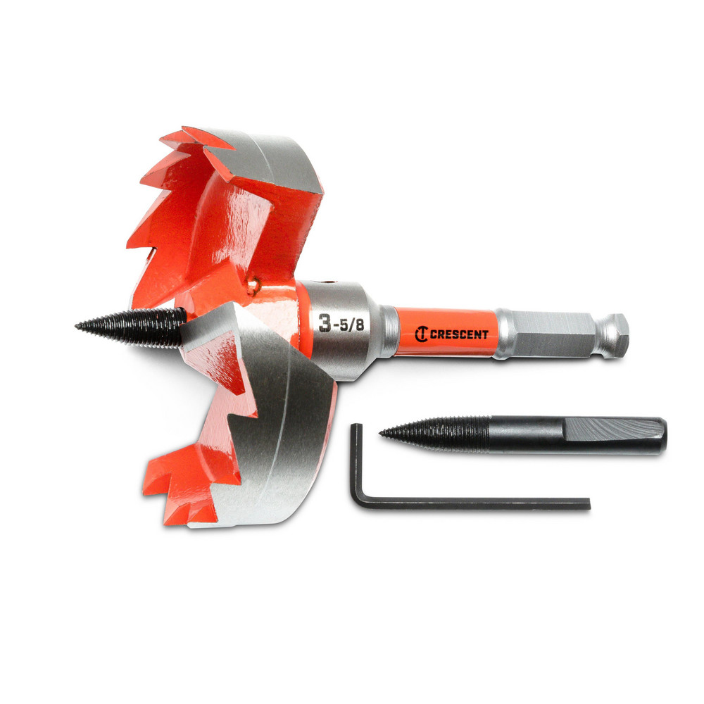Crescent - Self-Feed Drill Bits: Drill Bit Size: 3.625 in; Shank ...