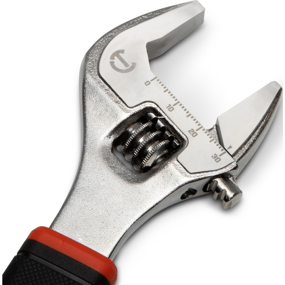 Crescent - Adjustable Wrench: 8" OAL, 2-13/64" Jaw Capacity | MSC Direct