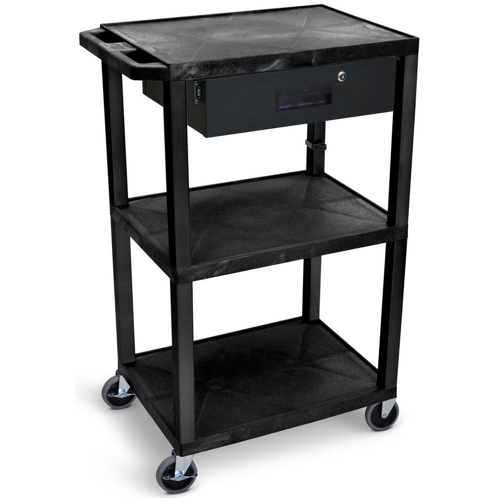 Luxor - Utility Utility Cart: 24" Long, 18" Wide, Recycled Molded ...