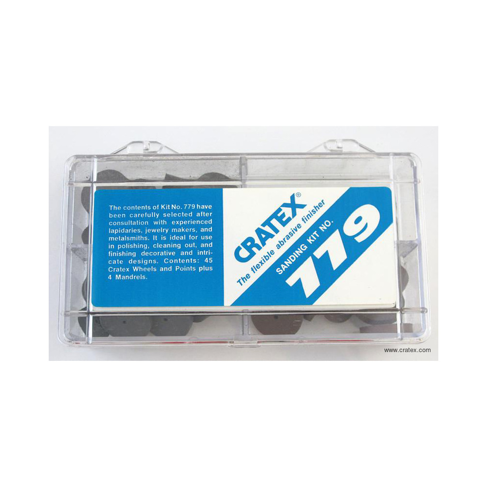 Cratex - 49 Piece Rubberized Small Wheel & Abrasive Point Set | MSC Direct