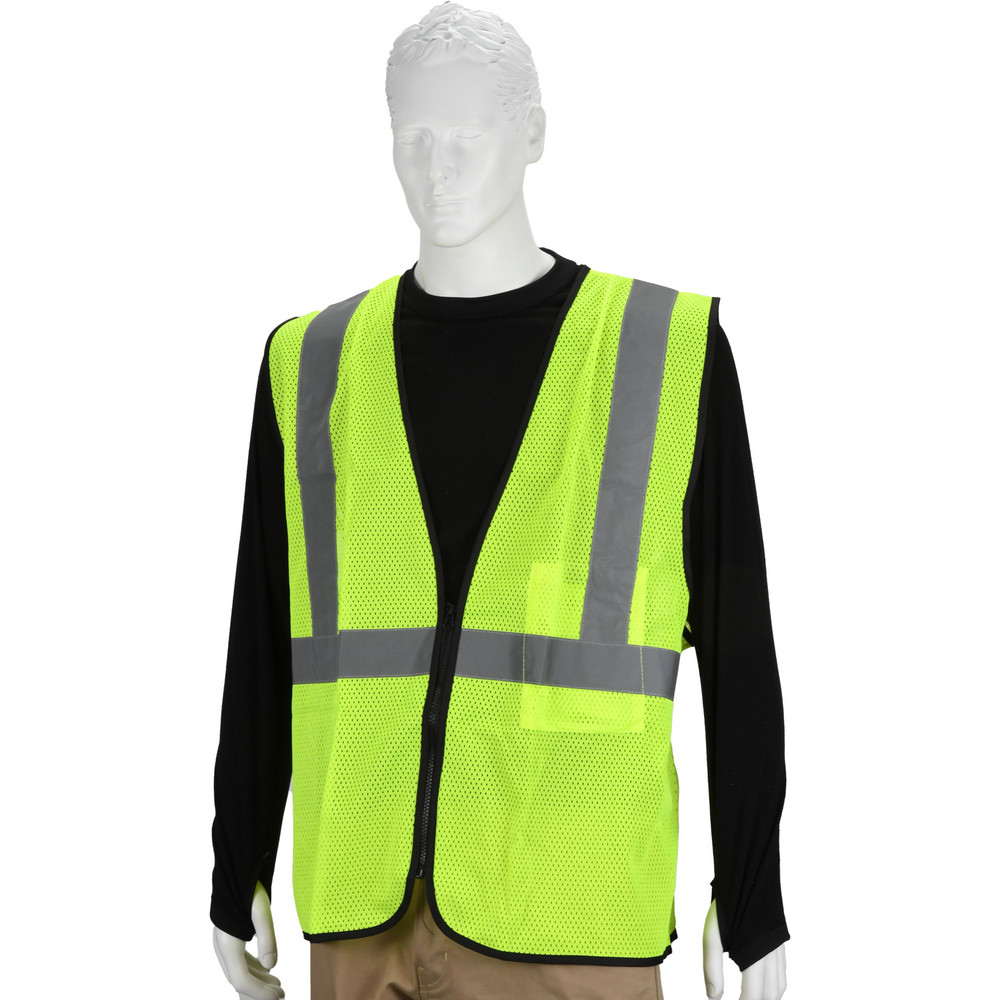 PRO-SAFE - High Visibility Vest: 2X/3X-Large | MSC Direct
