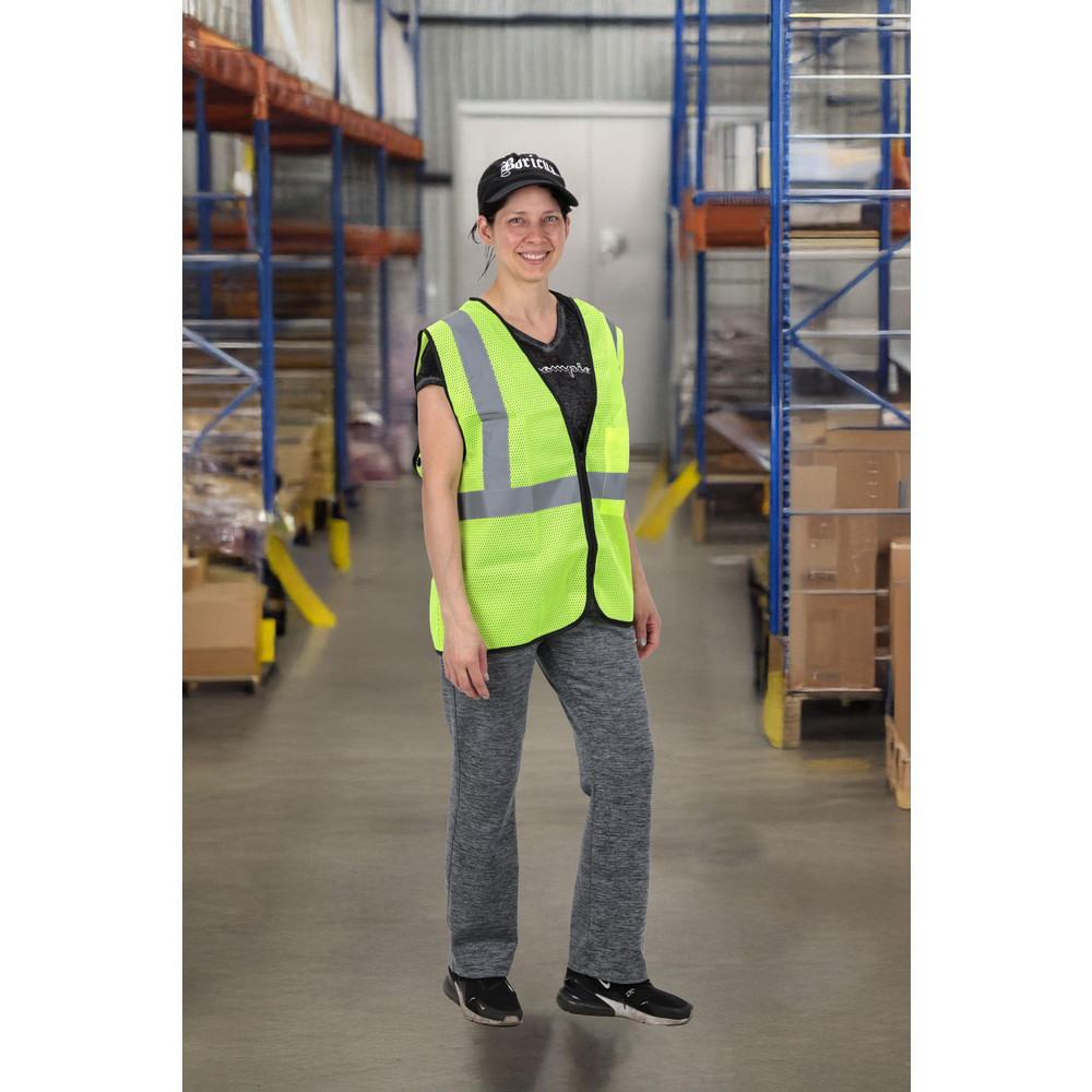 PRO-SAFE - High Visibility Vest: Large & X-Large, General Purpose Vest ...