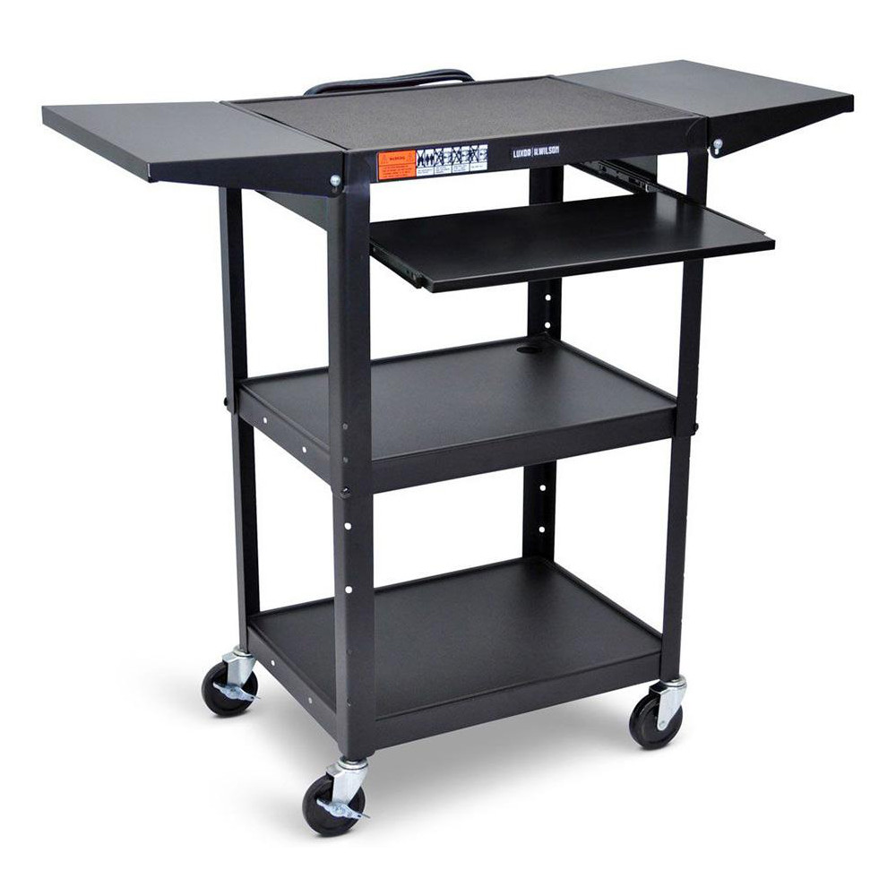 Luxor - Utility Utility Cart: 24" Long, 18" Wide, Powder Coated Steel ...