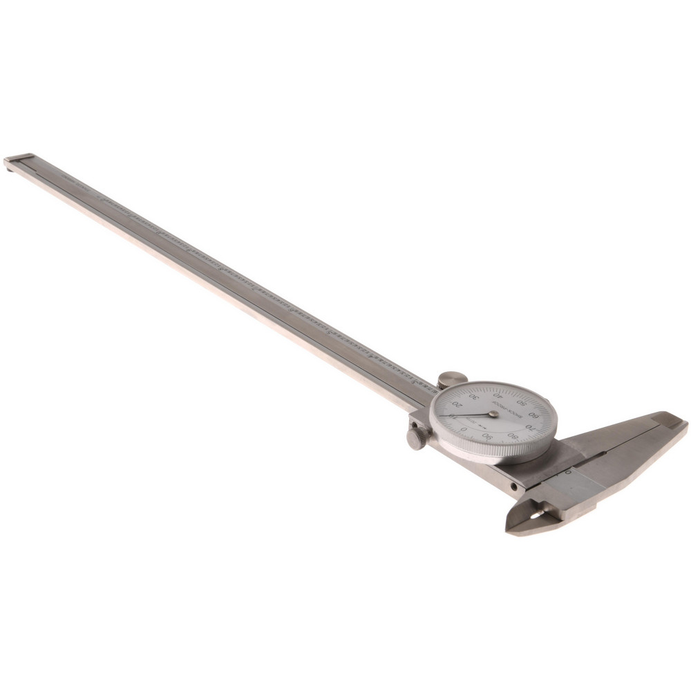 Value Collection - Dial Caliper: 12", 0.001000" Graduation, 0.1" per ...