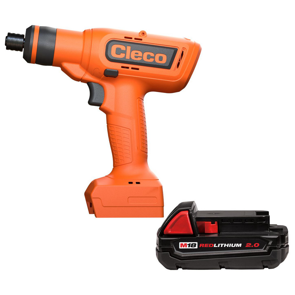 Cleco - CellClutch Cordless Pistol Grip Screwdriver, 1770 RPM, 0.8-2.9 ...