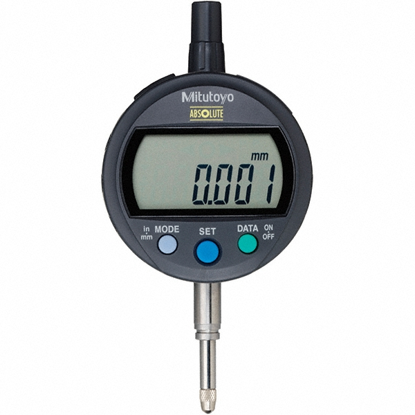 Mitutoyo - LCD Electronic Drop Indicator: 12.70 mm Max, 0.0030 mm ...