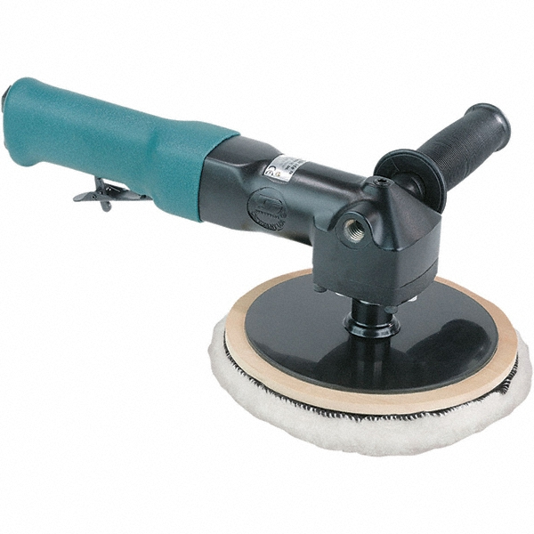 Dynabrade - 6 to 8" Pad Diam, 2,500 RPM, 0.7 hp, Handheld Pneumatic ...