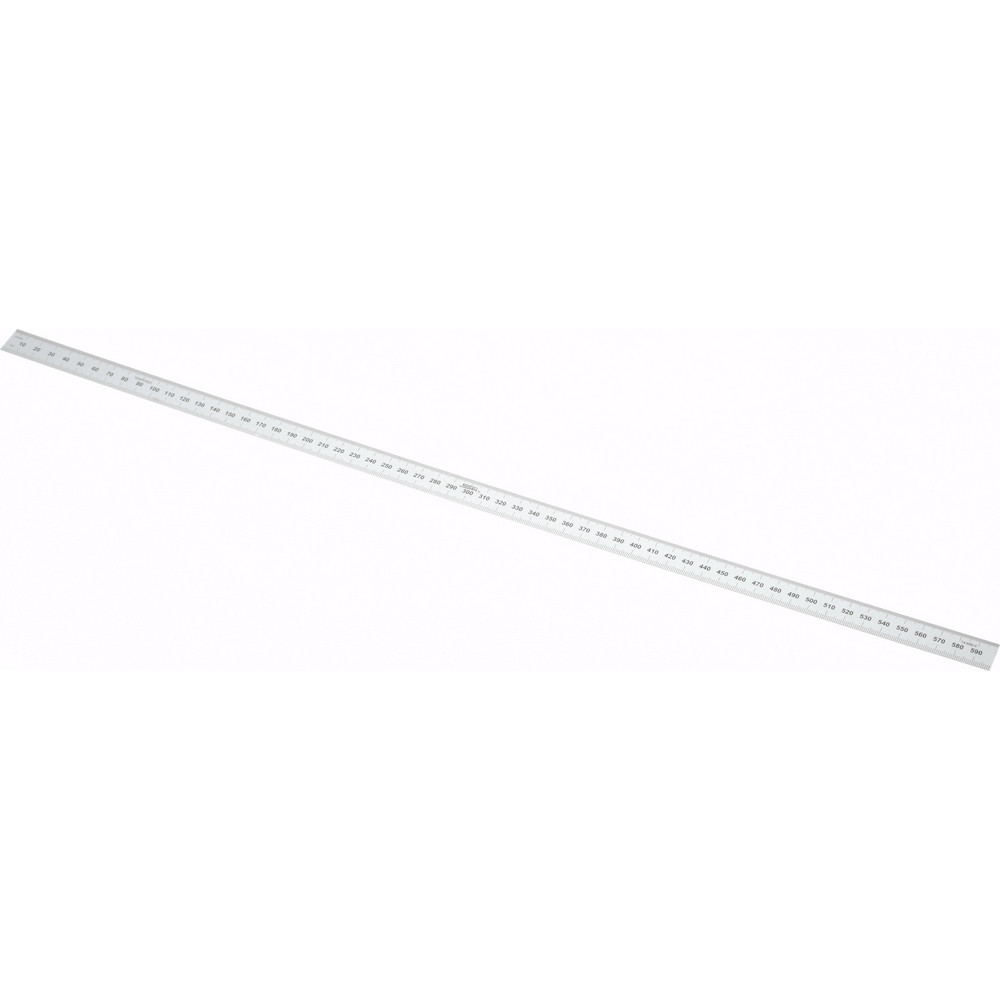 SPI - Steel Rule: Metric Graduation, Flexible, 3/4" OAW | MSC Direct