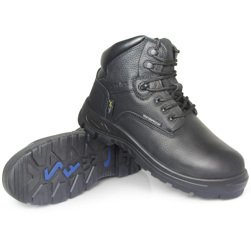 Genuine Grip - Work Boot: Size 9, Leather, Composite & Safety Toe ...