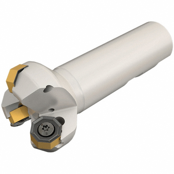 Iscar - 45° Lead Angle, 25mm to 35.4mm Cut Diam, 20mm Shank Diam ...