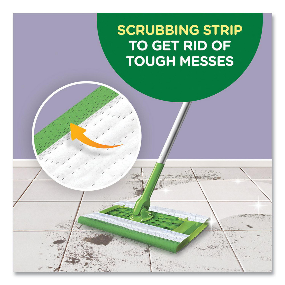 Swiffer - Wet Mop Heads & Pads: Connection Type: Quick-Change; Head ...