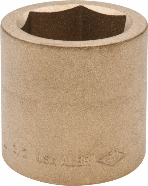 Ampco - Standard Hand Socket: 3/4" Drive, 1-1/2" Socket, 6-Point | MSC ...