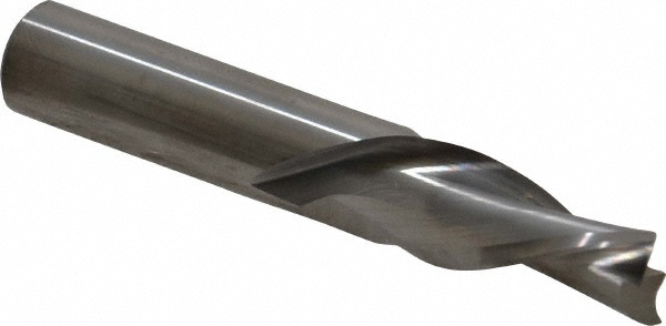 Onsrud - 1/2" Diam RH Solid Carbide 2-Flute Double Edge Downcut Spiral ...