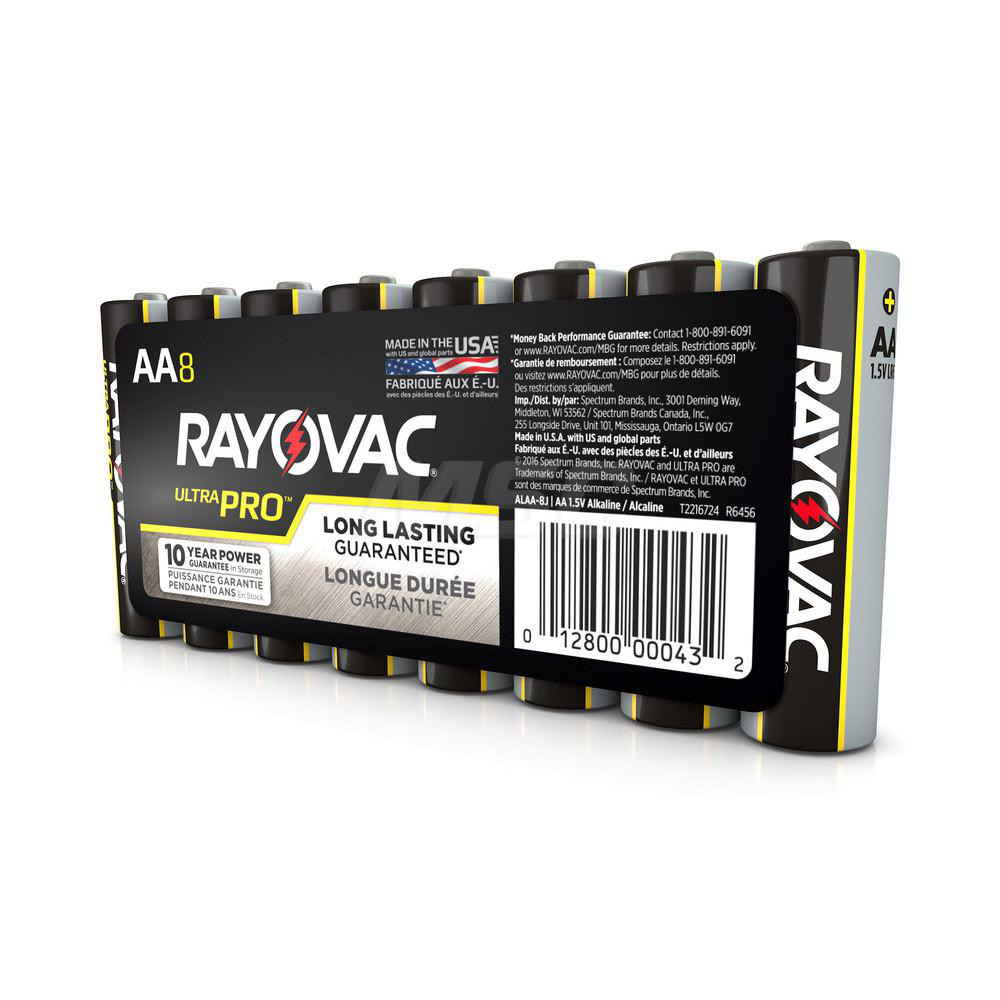 Rayovac - Standard Battery: Size AA, Alkaline | MSC Direct