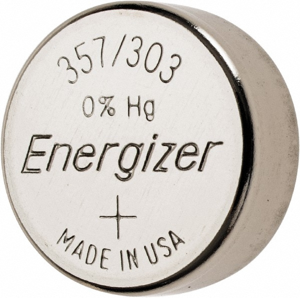 Energizer® - Size 303/357, Silver Oxide, Button & Coin Cell Battery ...