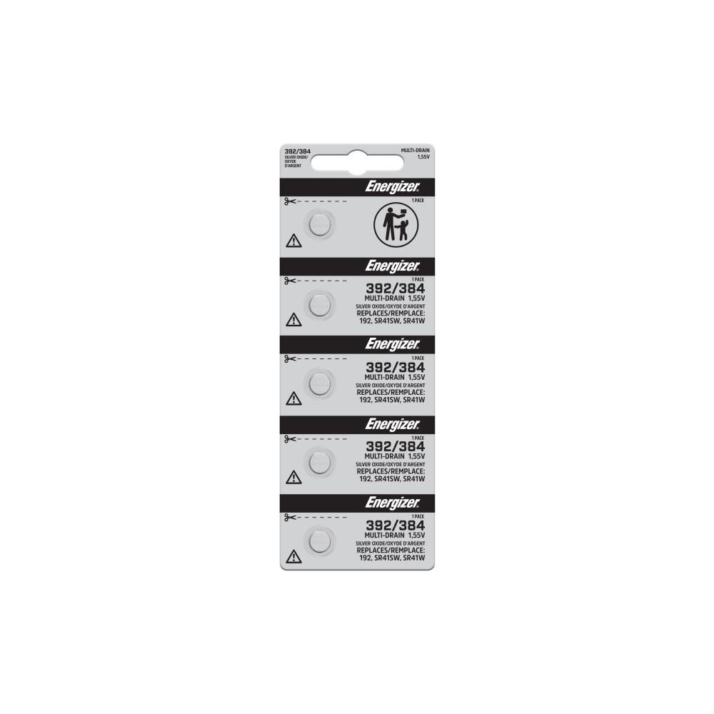 Energizer® - Coin & Button Cell Battery: Size 392/384, Silver Oxide ...