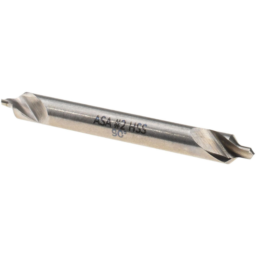 Magafor - Combination Drill & Countersink: #2, 3/16" Body Dia, High ...