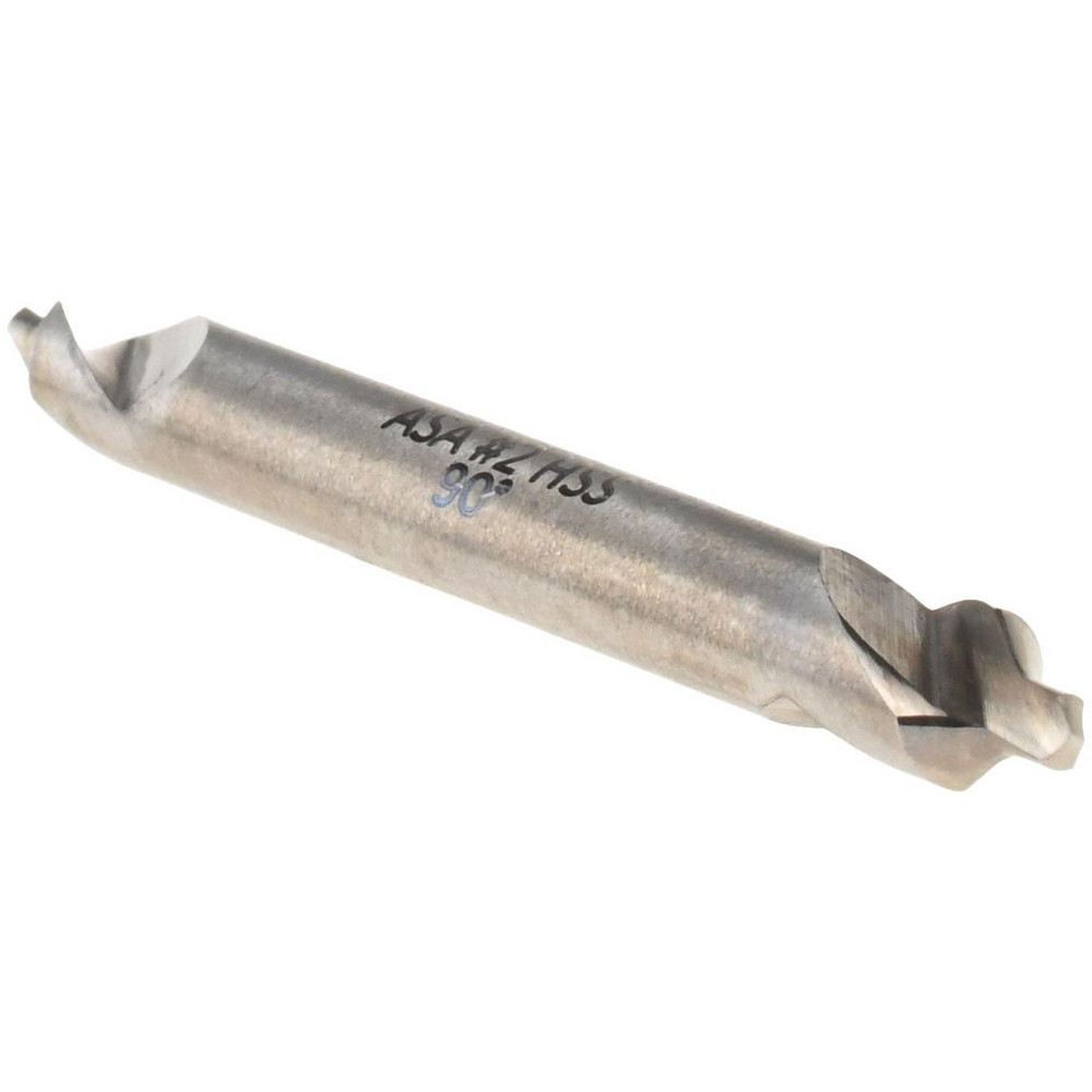 Magafor - Combination Drill & Countersink: #2, 3/16" Body Dia, High ...