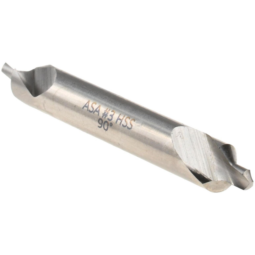 Magafor - Combination Drill & Countersink: #3, 1/4" Body Dia, High ...