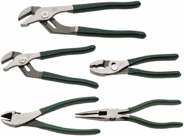 SK - Plier Set: 5 Pc, Assortment | MSC Direct