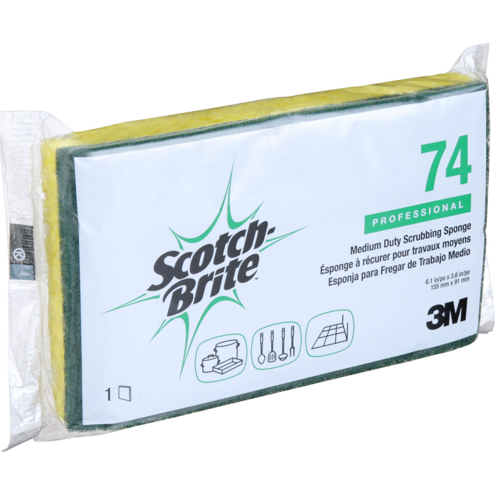 Scotch-Brite - Scotch-Brite™ Medium Duty Scrub Sponge 74, 6.1 in x 3.6 ...