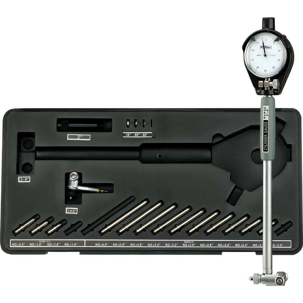 Fowler - 1.4-6" W/CARB ANVIL XTENDER DIAL BORE GAGE ST | MSC Direct